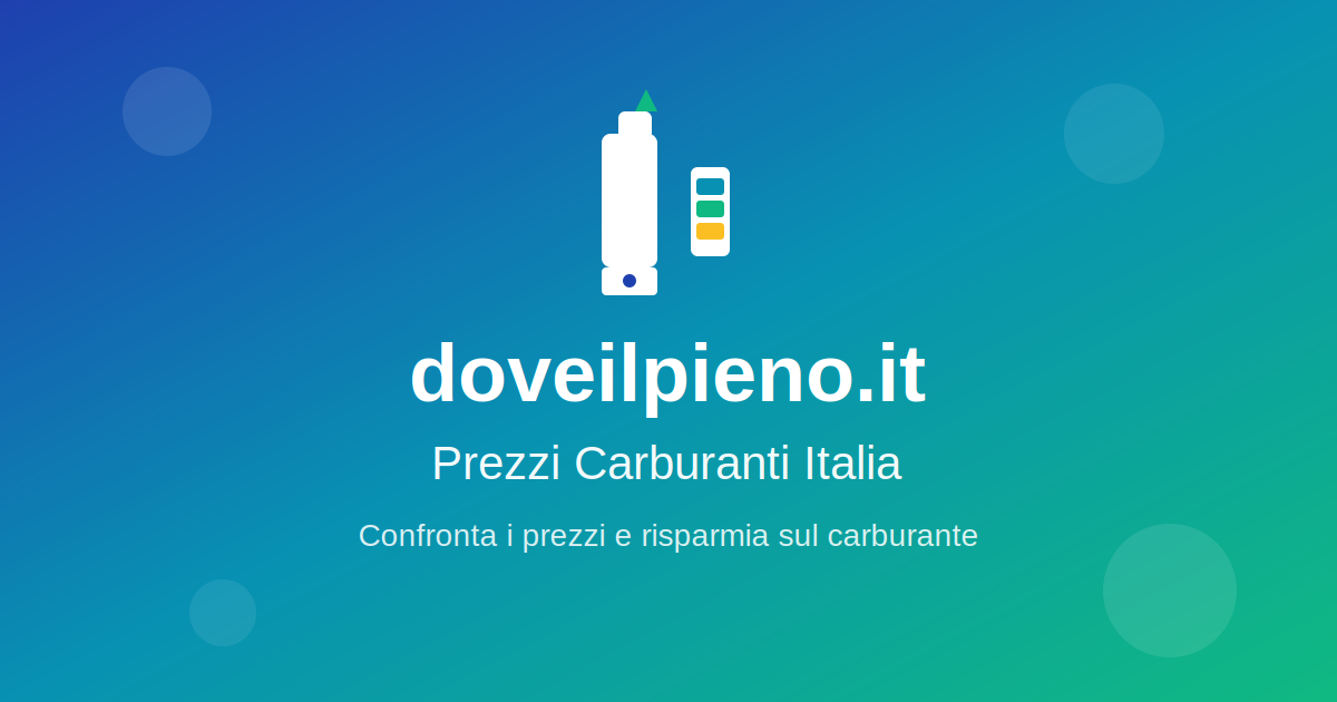 doveilpieno.com - Confronta prezzi carburanti in Italia
